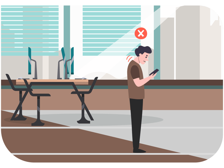 Postura correcta para trabajar frente a la computadora